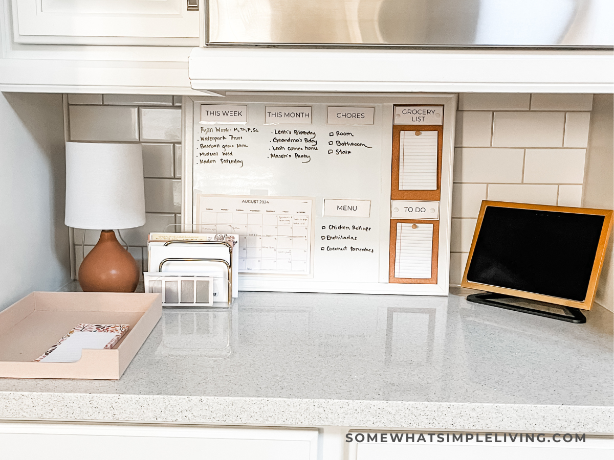 Setting Up a Family Command Center